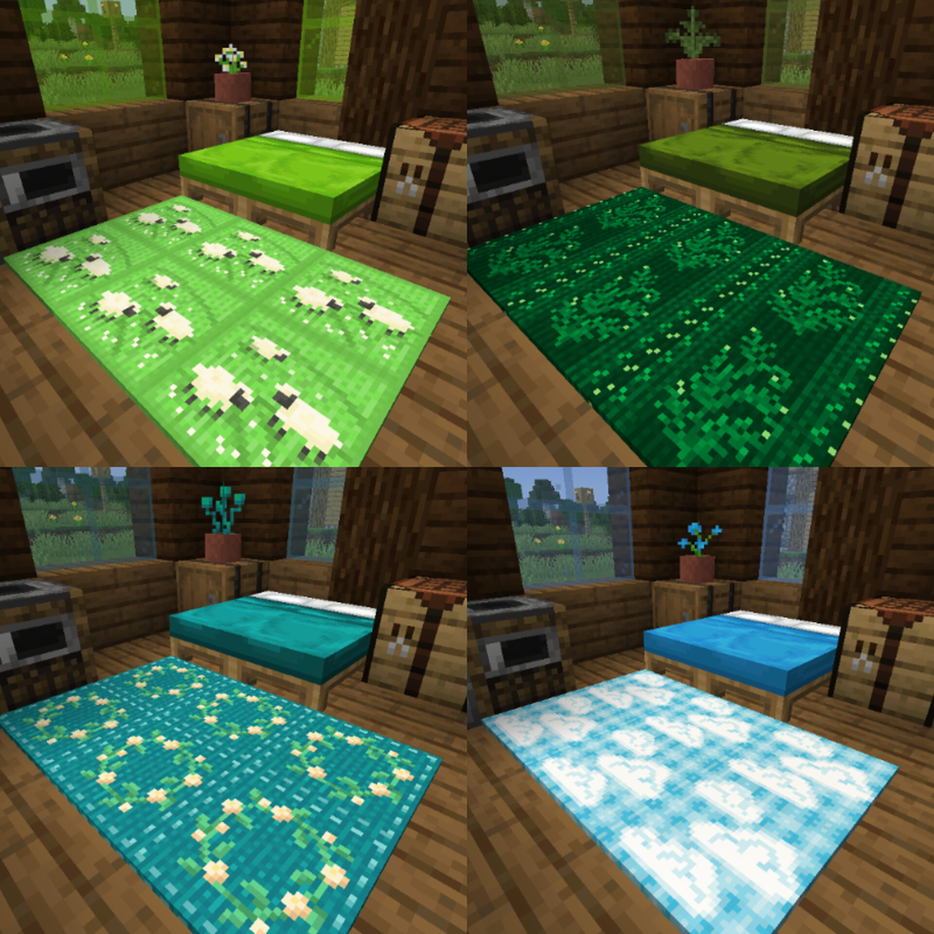Buul0chka's Carpets Pack Minecraft Texture Pack