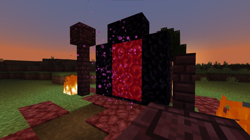 Colourful Portals Minecraft Texture Pack