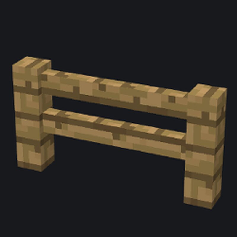 Long Fences Minecraft Texture Pack