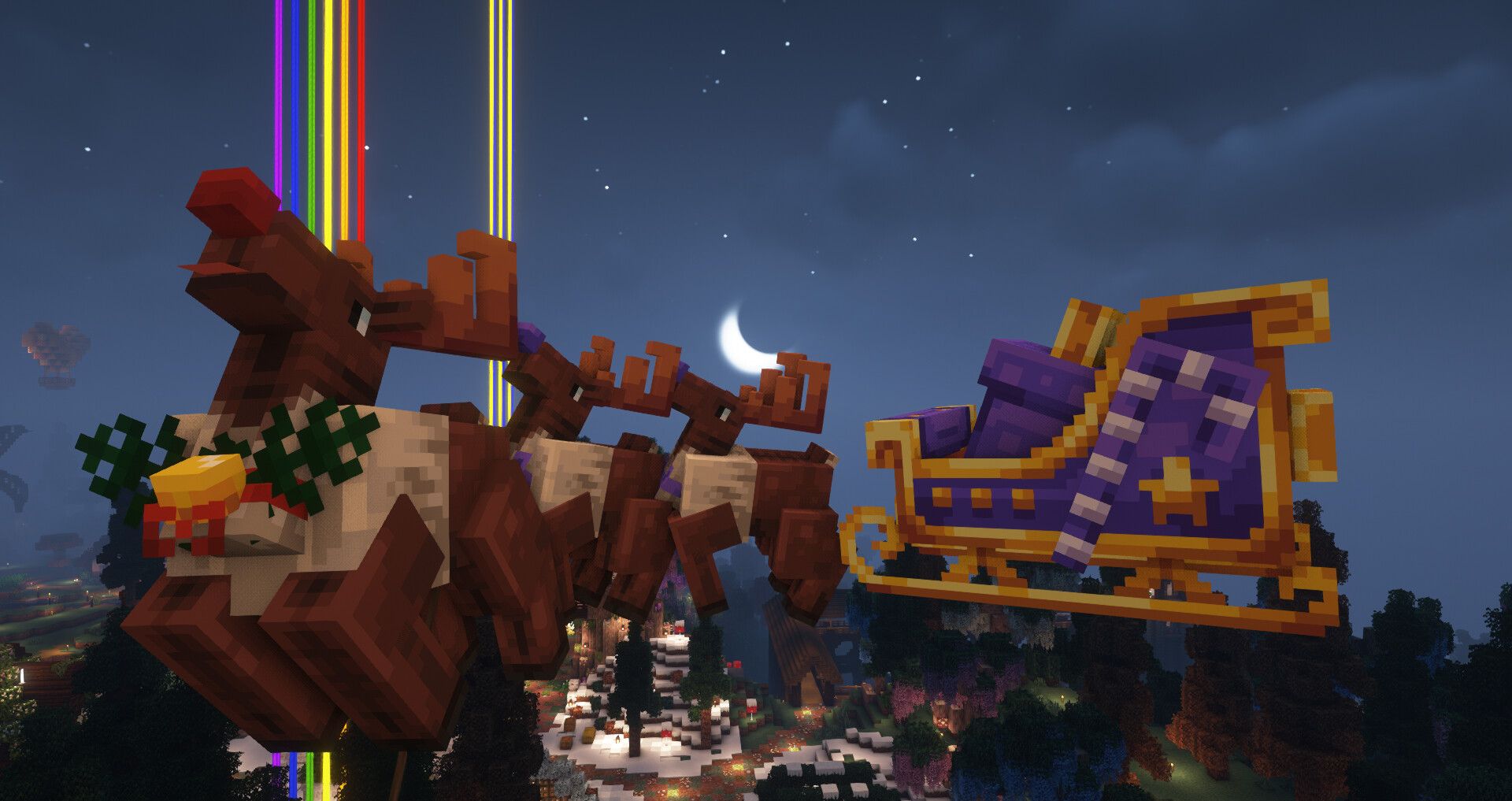 Santa's Reindeer Sleigh Balloon - Origin Realms Content+ (Fanmade ...