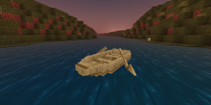 Enhanced Vanilla Model: BOAT [BEDROCK EDITION/MCPE] Minecraft Texture Pack