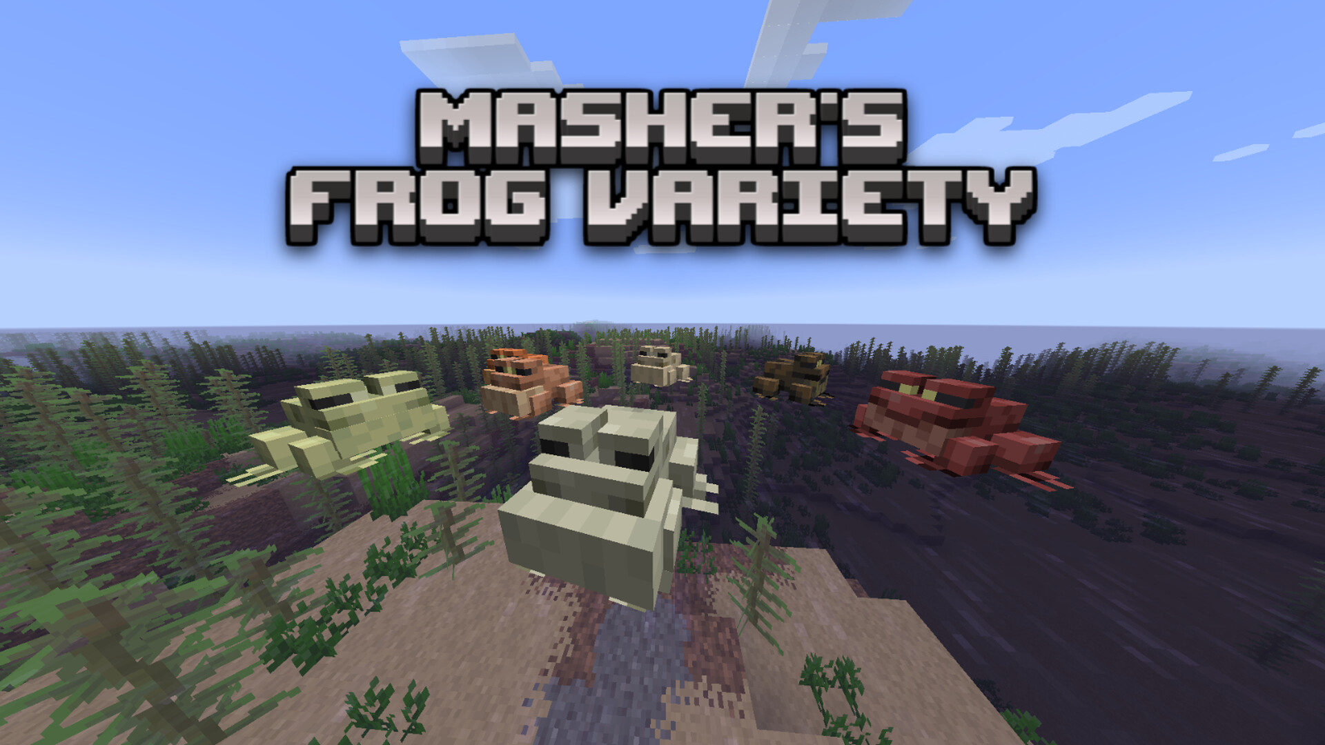 Masher's Frog Variety Minecraft Texture Pack