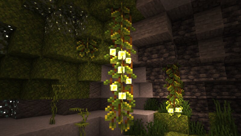 Cave Vines 16x Minecraft Texture Pack