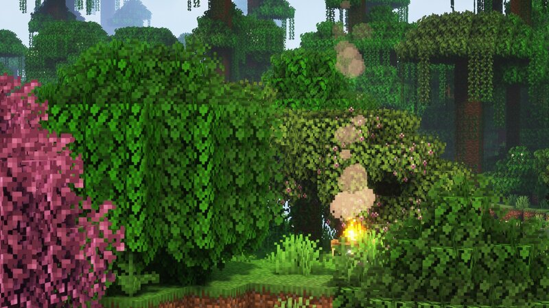 FAT Leaves Minecraft Texture Pack