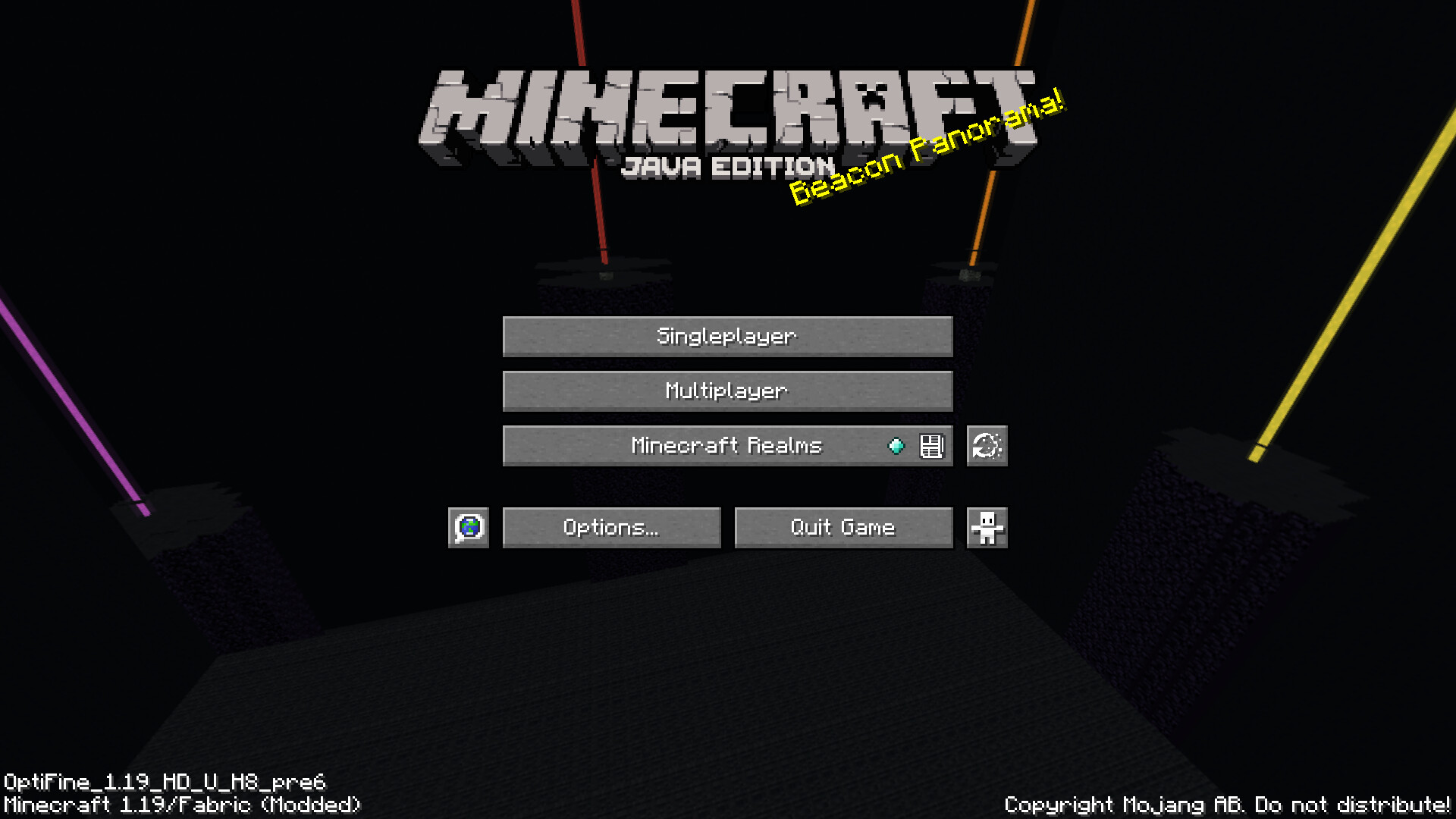 Beacon Panorama Minecraft Texture Pack