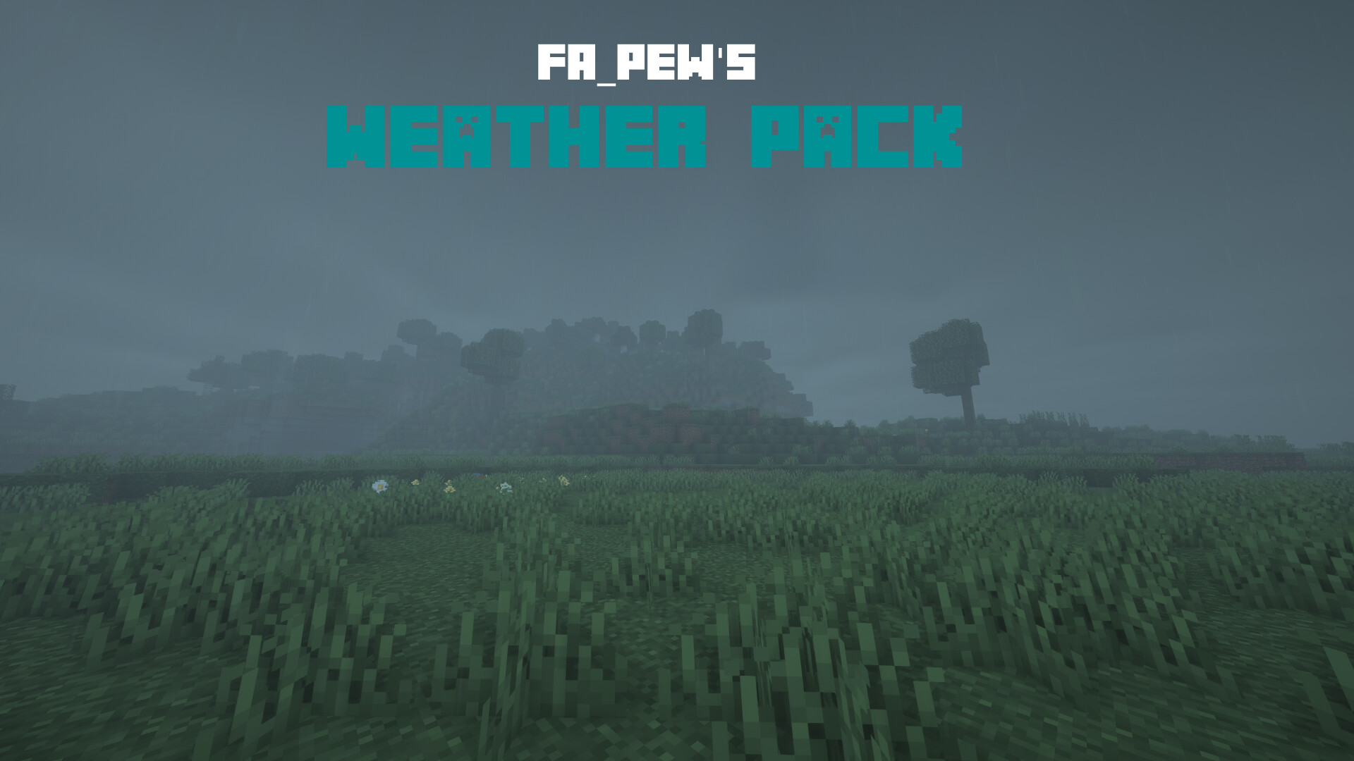 FA_pew's Weather pack !1.19! Minecraft Texture Pack