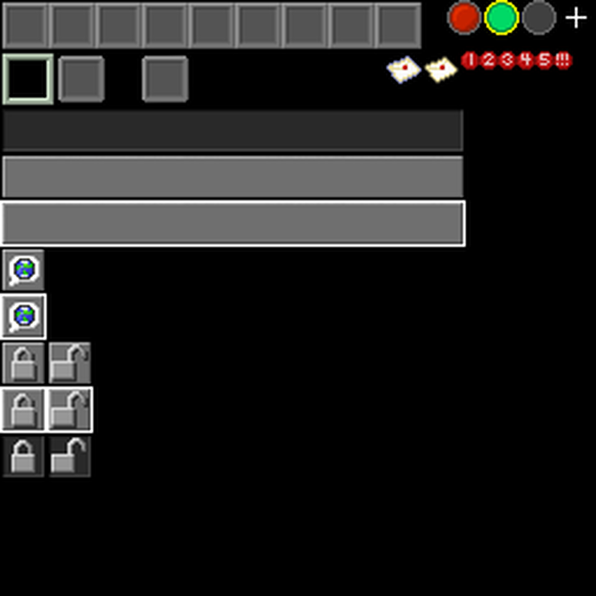 Simple Bar GUI [ALL VERSIONS COMPATIBLE]* Minecraft Texture Pack