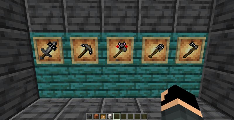 Tools with Faces Minecraft Texture Pack