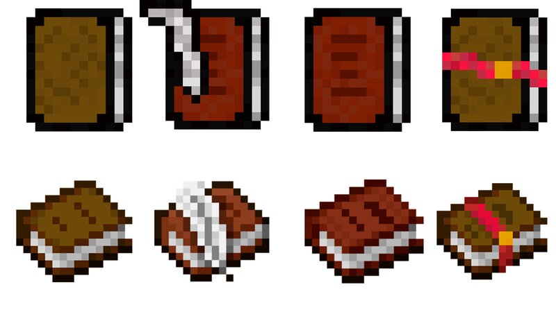 Flipped books Minecraft Texture Pack