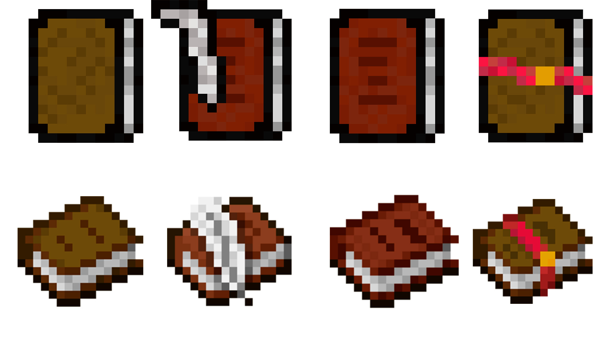 Flipped books Minecraft Texture Pack