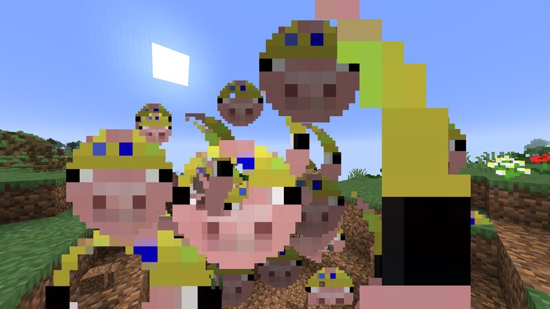 Technoblade Explosion Texture Pack Minecraft Texture Pack