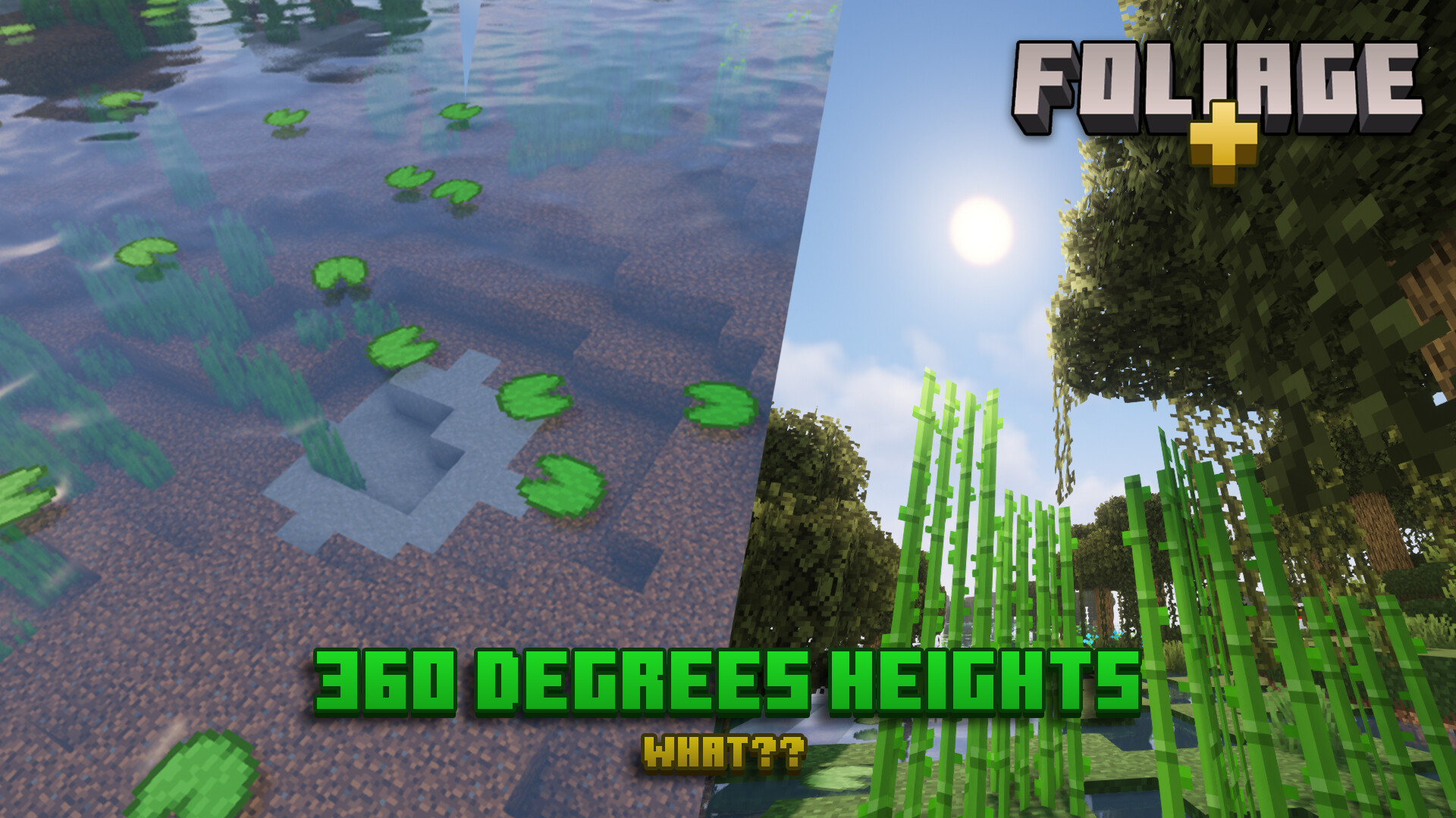Foliage+ [V1.5.8] | 1.14.x - 1.19.x Minecraft Texture Pack