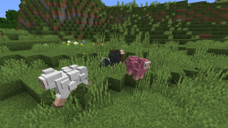 Fluffy Sheeps Minecraft Texture Pack