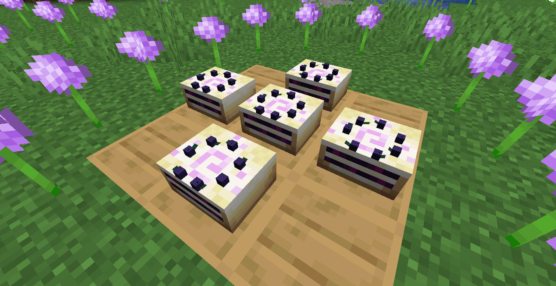 Buul0chka's Blueberry Cake Minecraft Texture Pack