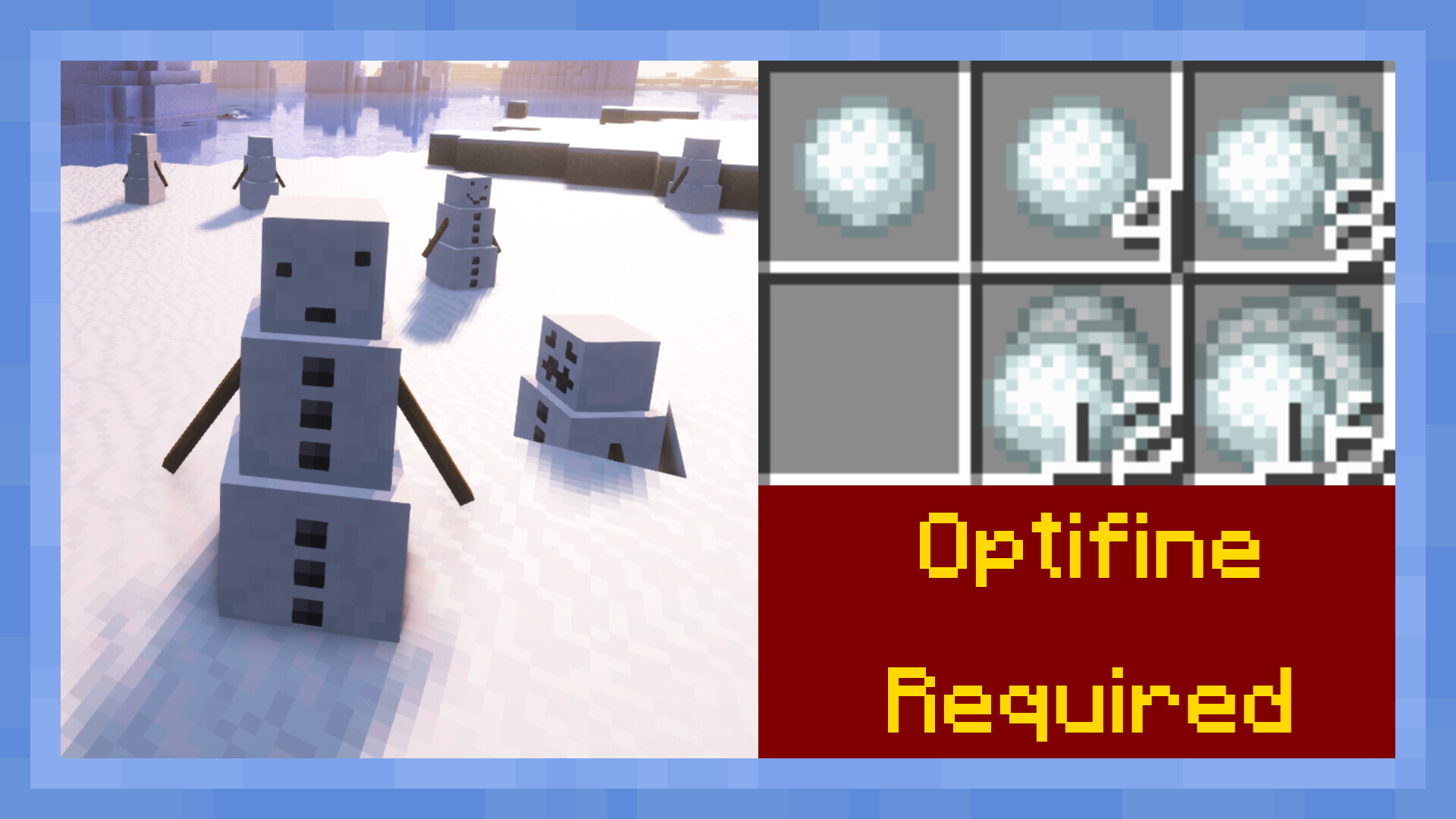 bogie's Ice & Snow Minecraft Texture Pack