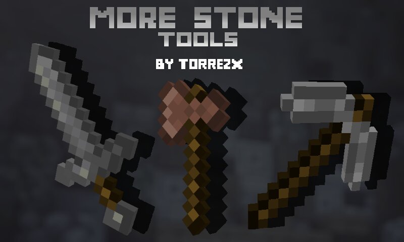 Torrezx-More stone tools CIT Minecraft Texture Pack
