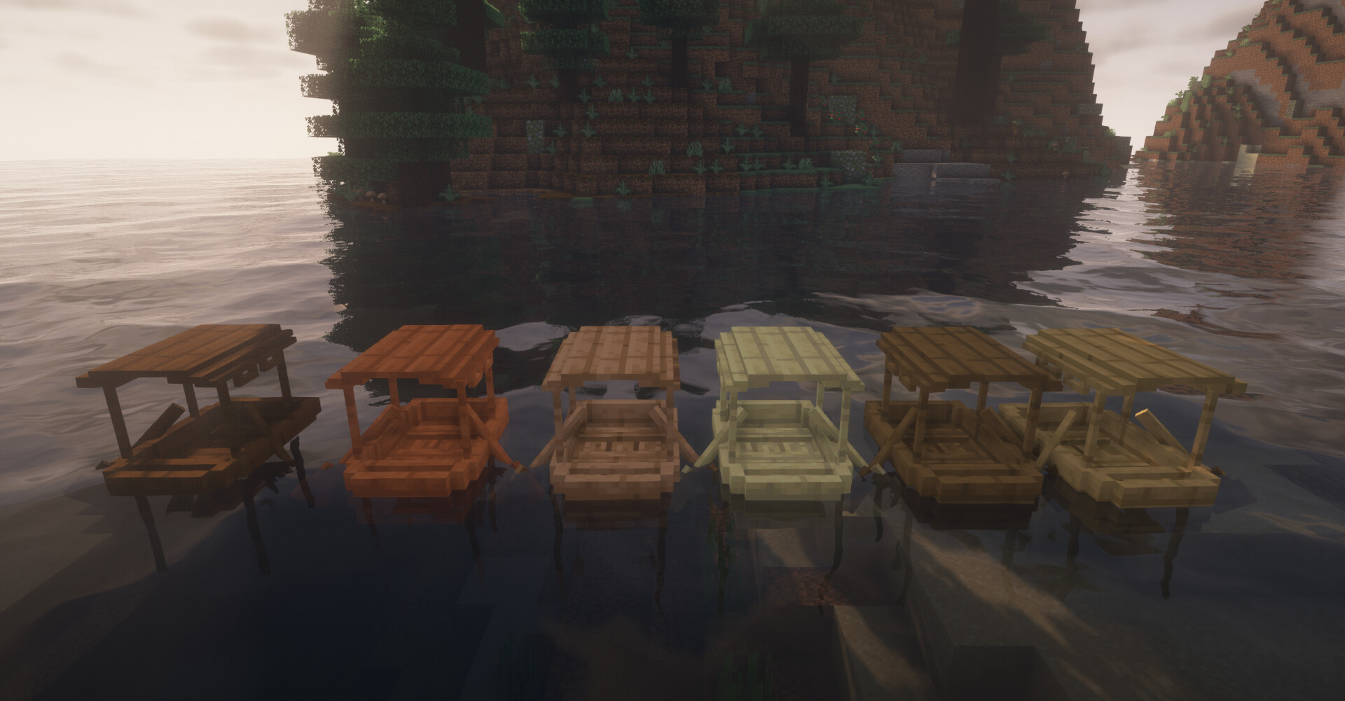 Cute and Better Boats ! (now at 1.18) Minecraft Texture Pack