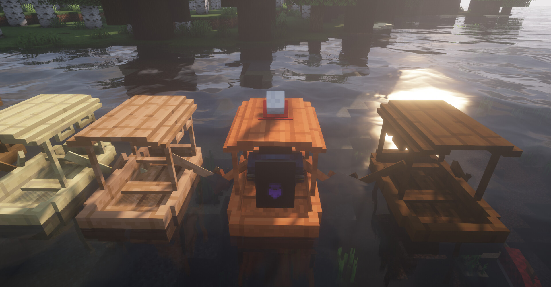 Cute and Better Boats ! (now at 1.18) Minecraft Texture Pack