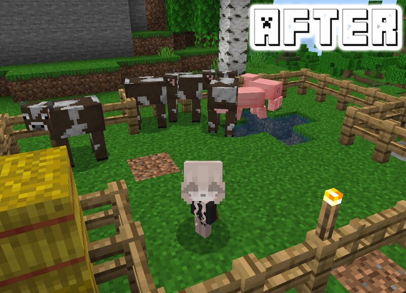 Baby Mode Resource PAck for bedrock edition Minecraft Texture Pack