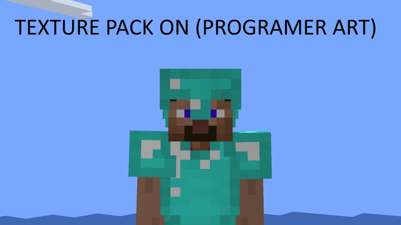 Fixed diamond armor (PROGRAMER ART) Minecraft Texture Pack