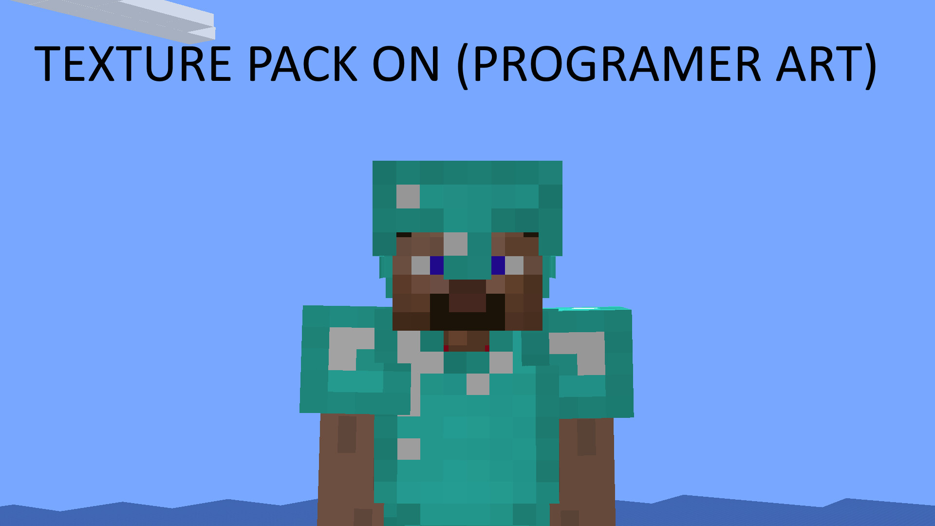 Fixed diamond armor (PROGRAMER ART) Minecraft Texture Pack