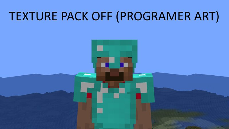 Fixed diamond armor (PROGRAMER ART) Minecraft Texture Pack