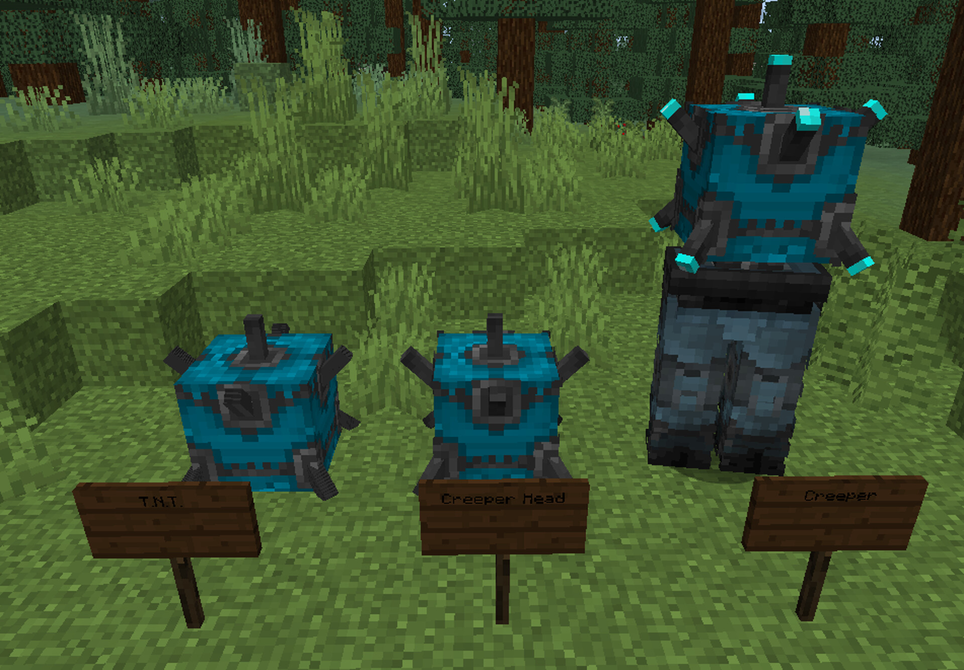 Tf2 Sentry Buster Creeper Minecraft Texture Pack