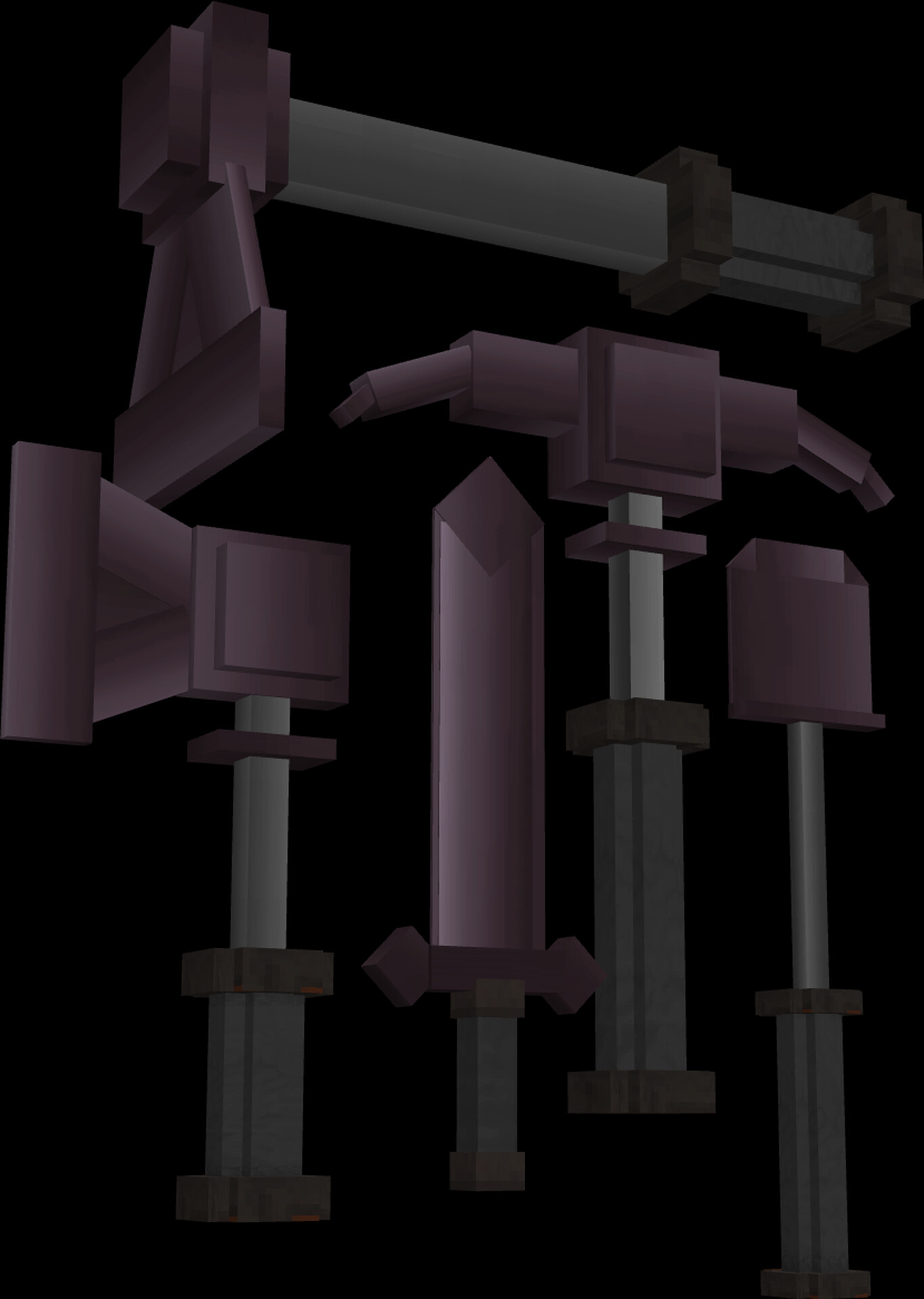 MCE 3D Tools & Weapons 1.19.2+ (Updated to 1.19.3+) Minecraft Texture Pack