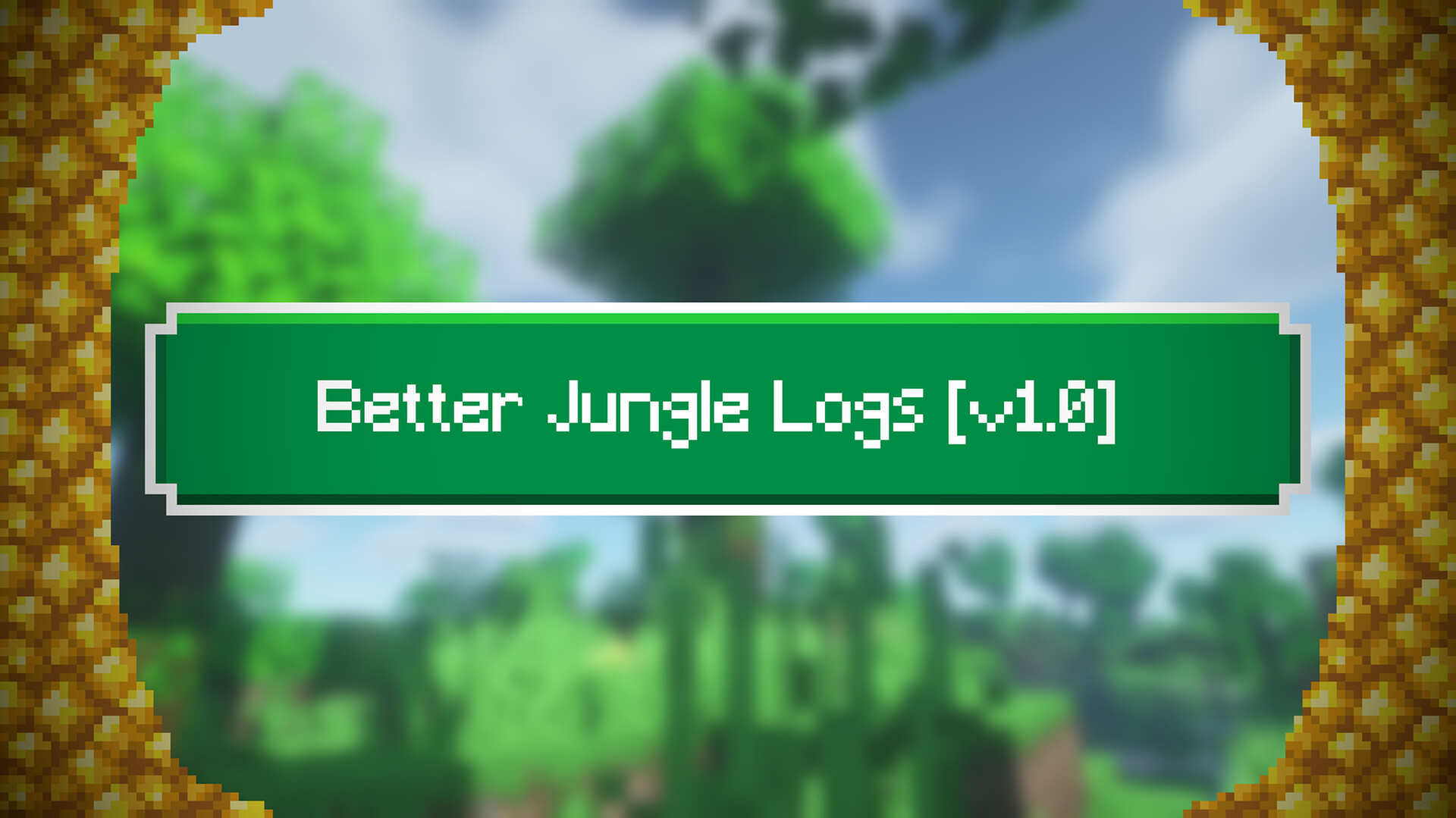 Better Jungle Logs [v1.0] Minecraft Texture Pack
