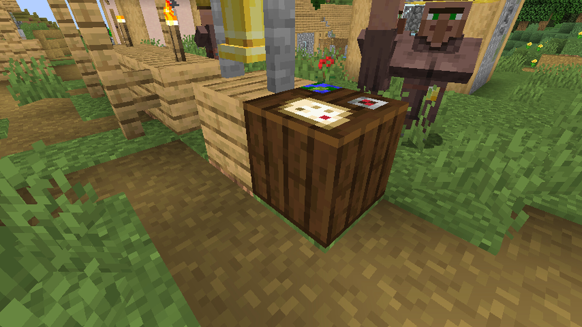 Universal Cartography Table Sides Minecraft Texture Pack