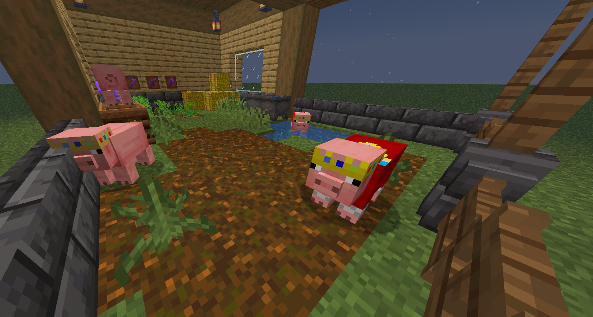 Technoblade Pig Texture Pack (Name Dependent) Minecraft Texture Pack