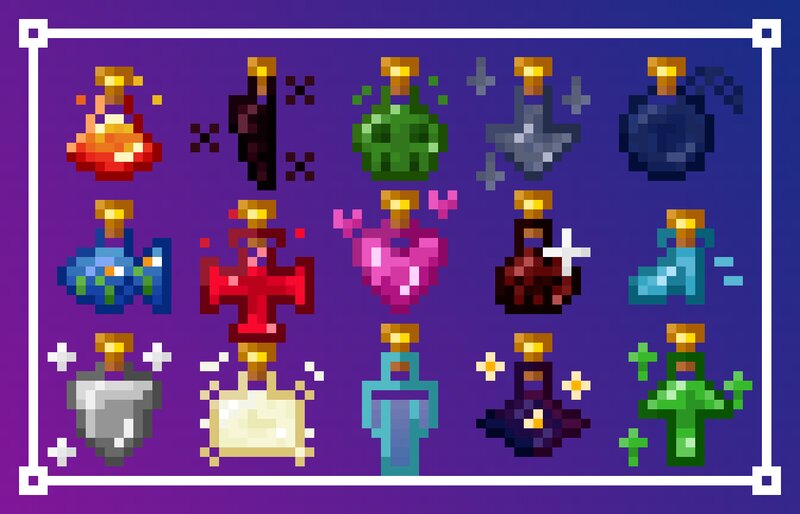 Astraliyte's Potions [Optifine Required!] Minecraft Texture Pack