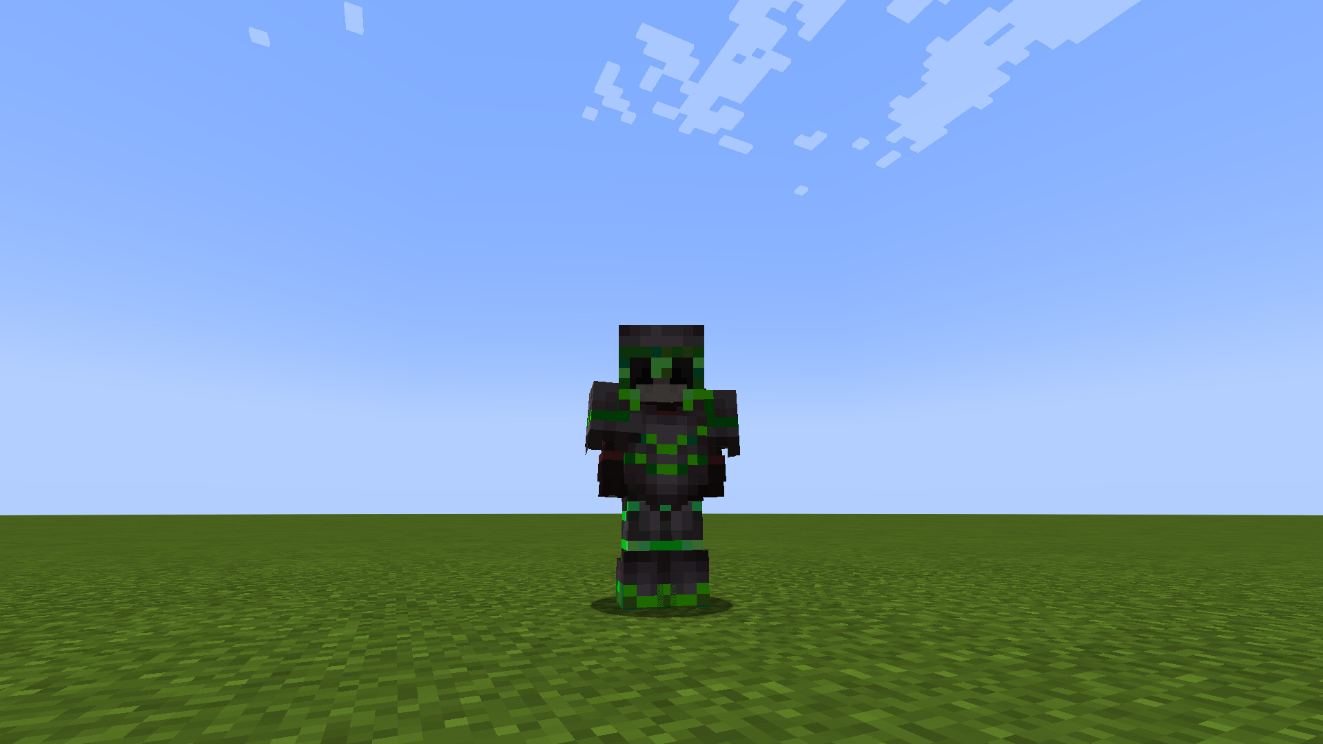 Gilded Netherite (Green Edit) Minecraft Texture Pack