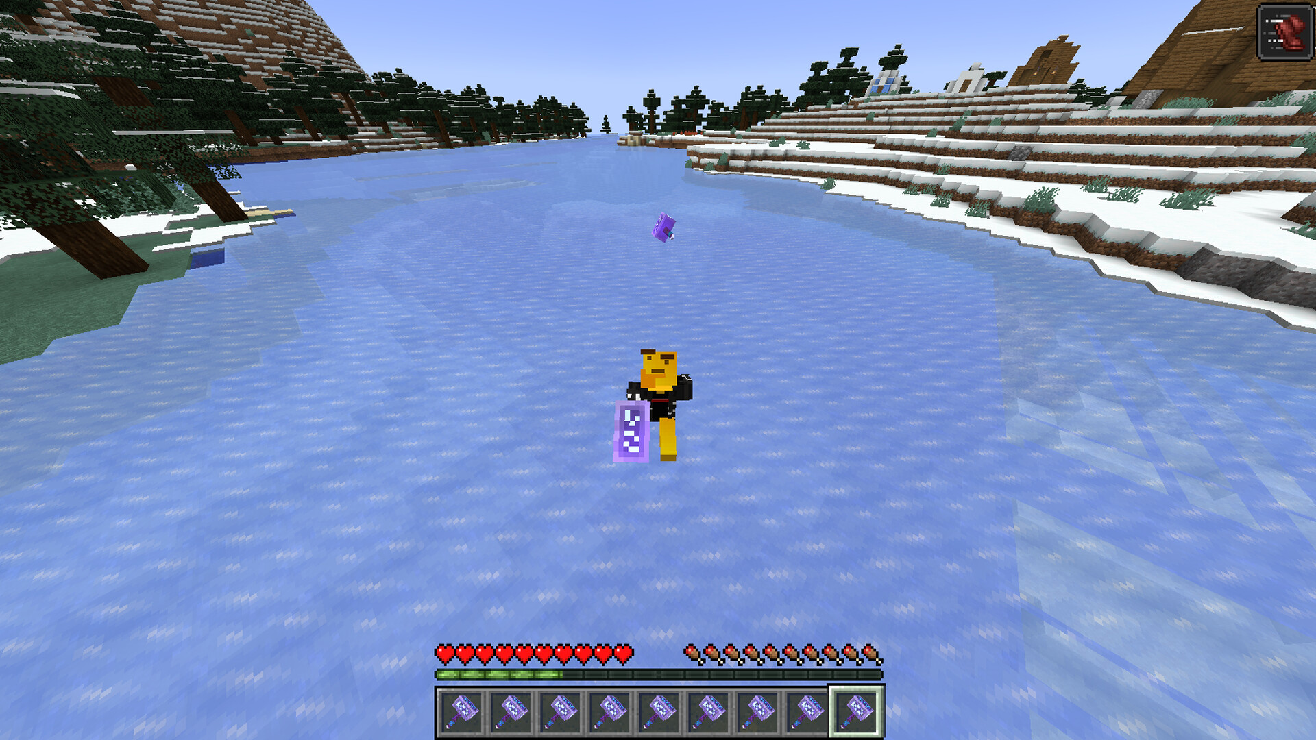 Trident to StormLander from Minecraft Dungeons Minecraft Texture Pack