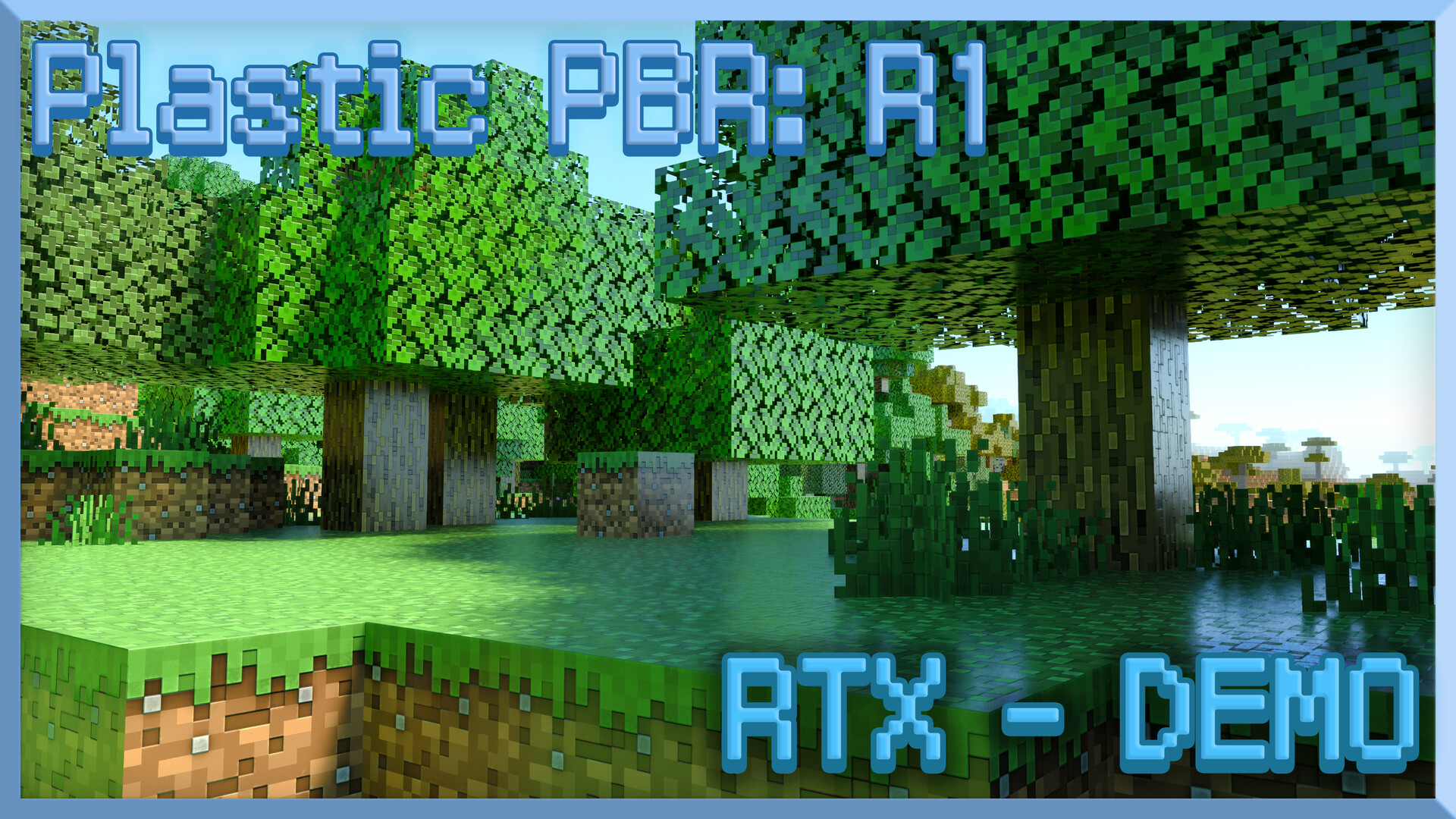 Plastic RTX - Demo version Minecraft Texture Pack