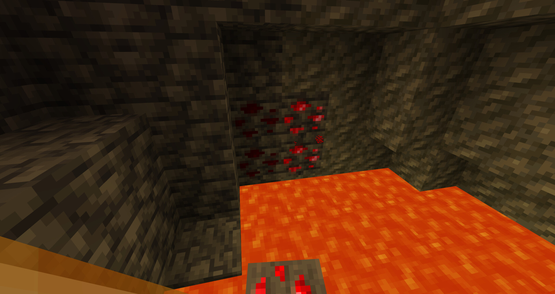 Inactive and Active Redstone Ore Minecraft Texture Pack