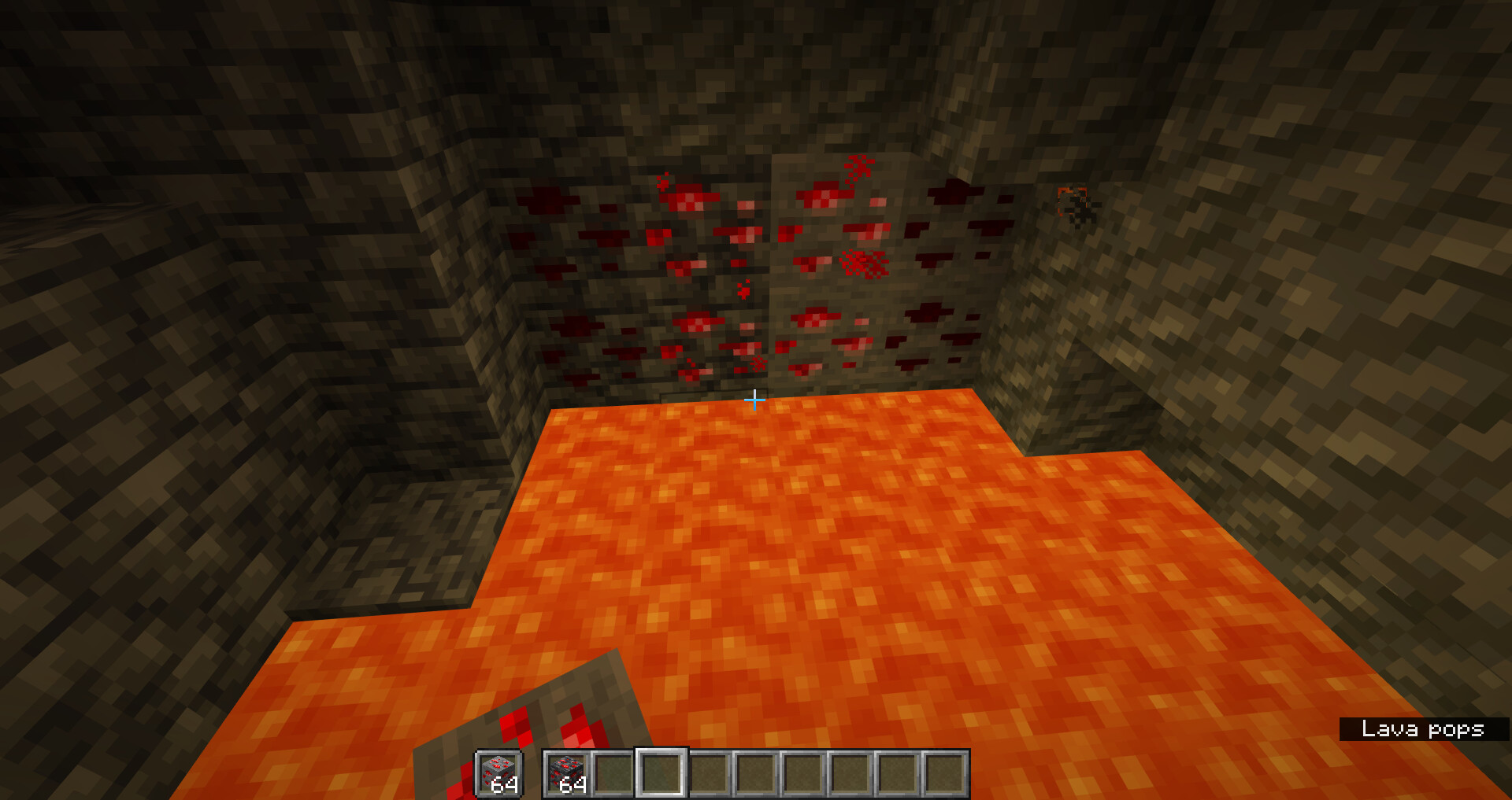 Inactive and Active Redstone Ore Minecraft Texture Pack