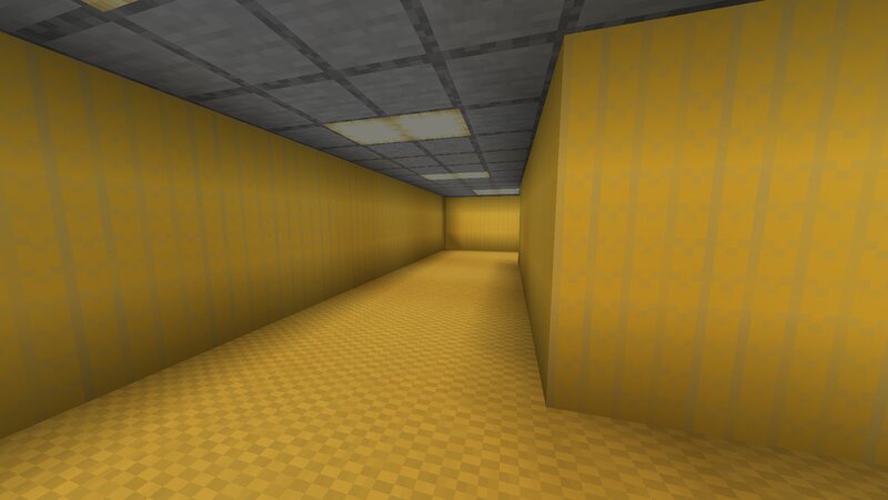 The Backrooms texture pack Minecraft Texture Pack