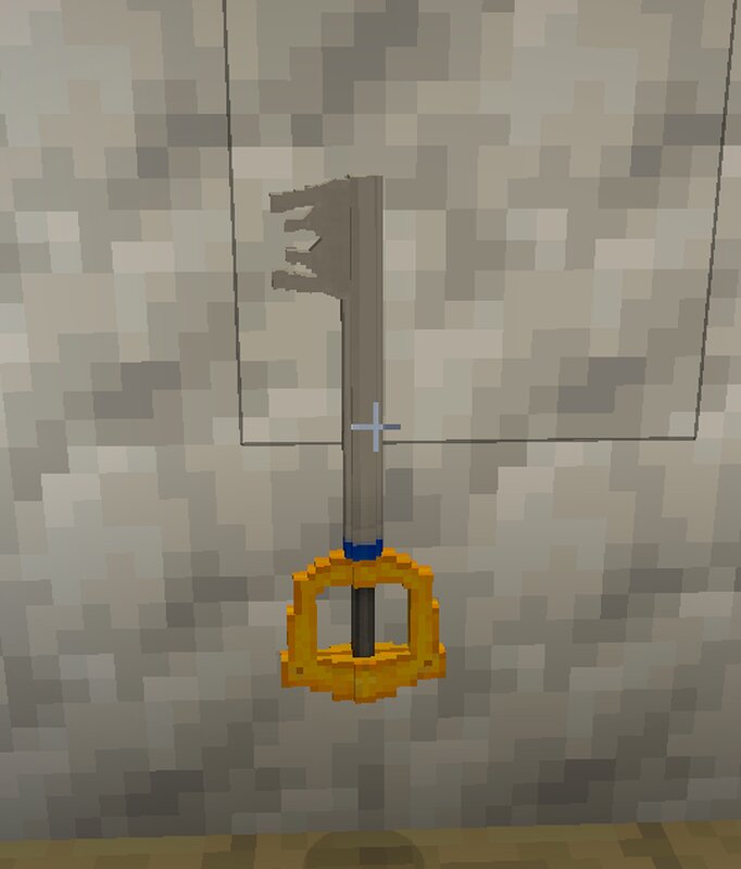 Kingdom Key CIT Version Minecraft Texture Pack