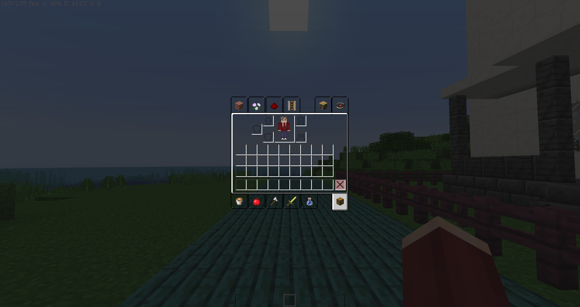 Transparent HUD 1.12-1.19 Minecraft Texture Pack