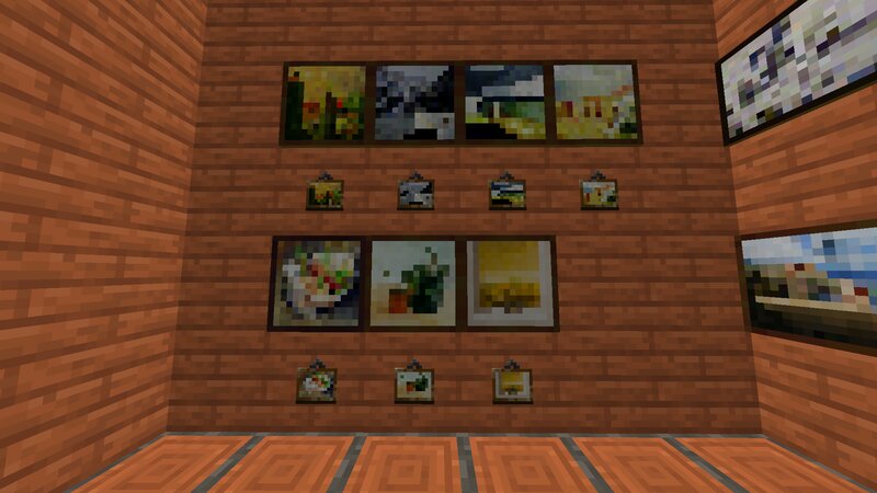 Unique Paintings Minecraft Texture Pack