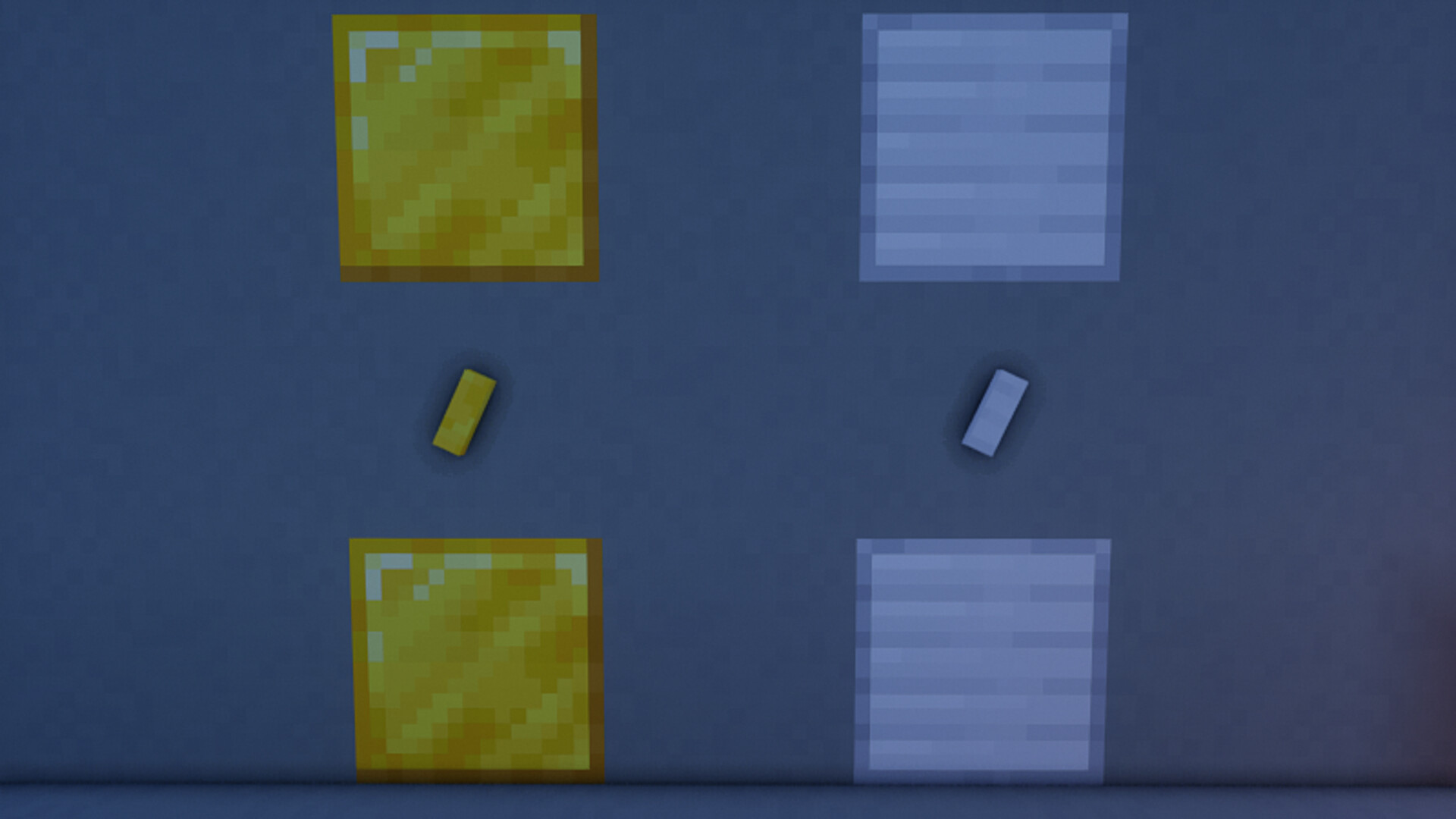 Gold & Iron Bars (Requires Optifine) Minecraft Texture Pack