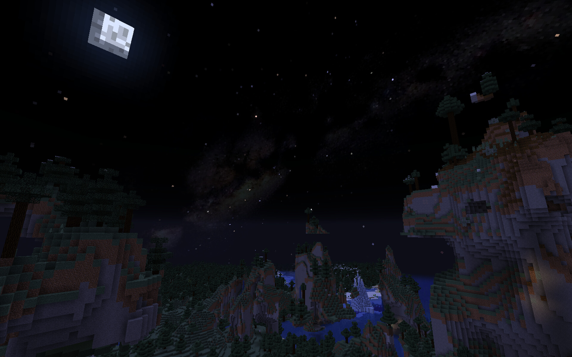 Milky Way & Twinkling Stars Resource Pack [1.15 - 1.19+] [OptiFine ...