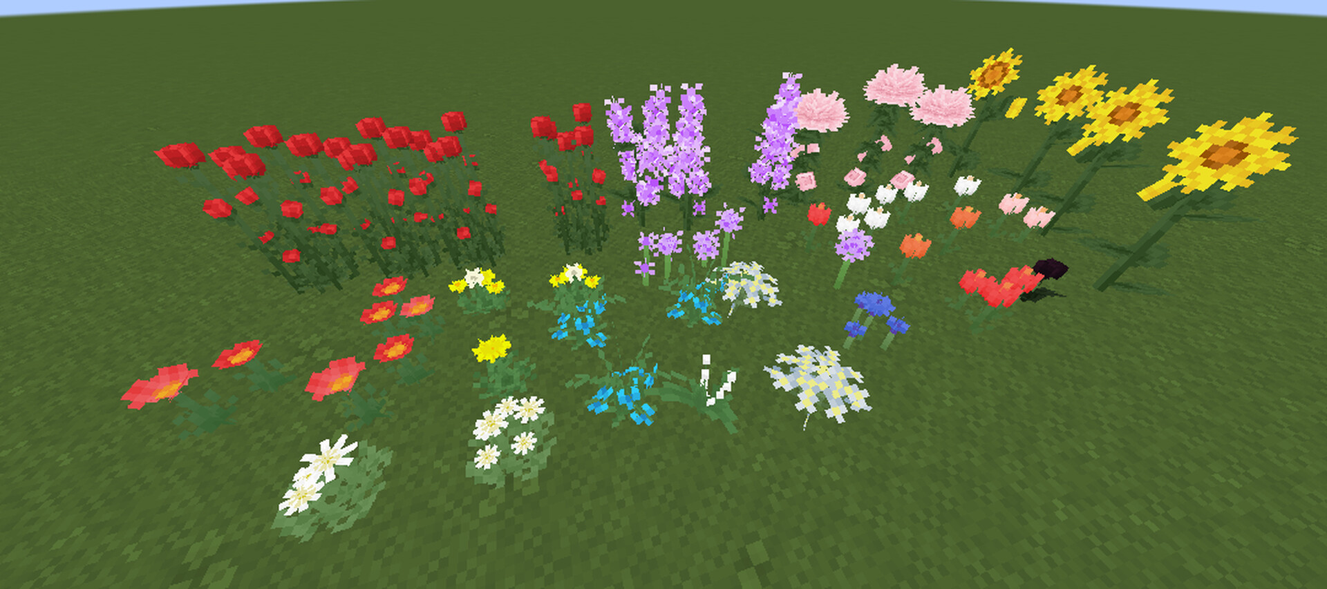 xksp lush flowers Minecraft Texture Pack