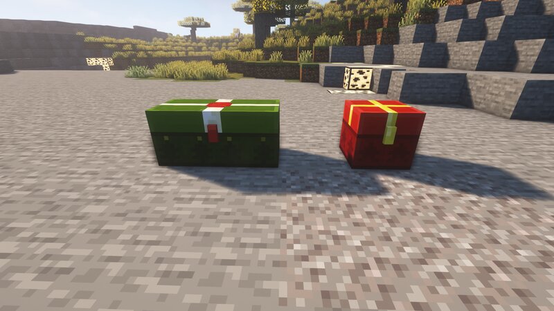 Christmas Chests 1.19+ Minecraft Texture Pack