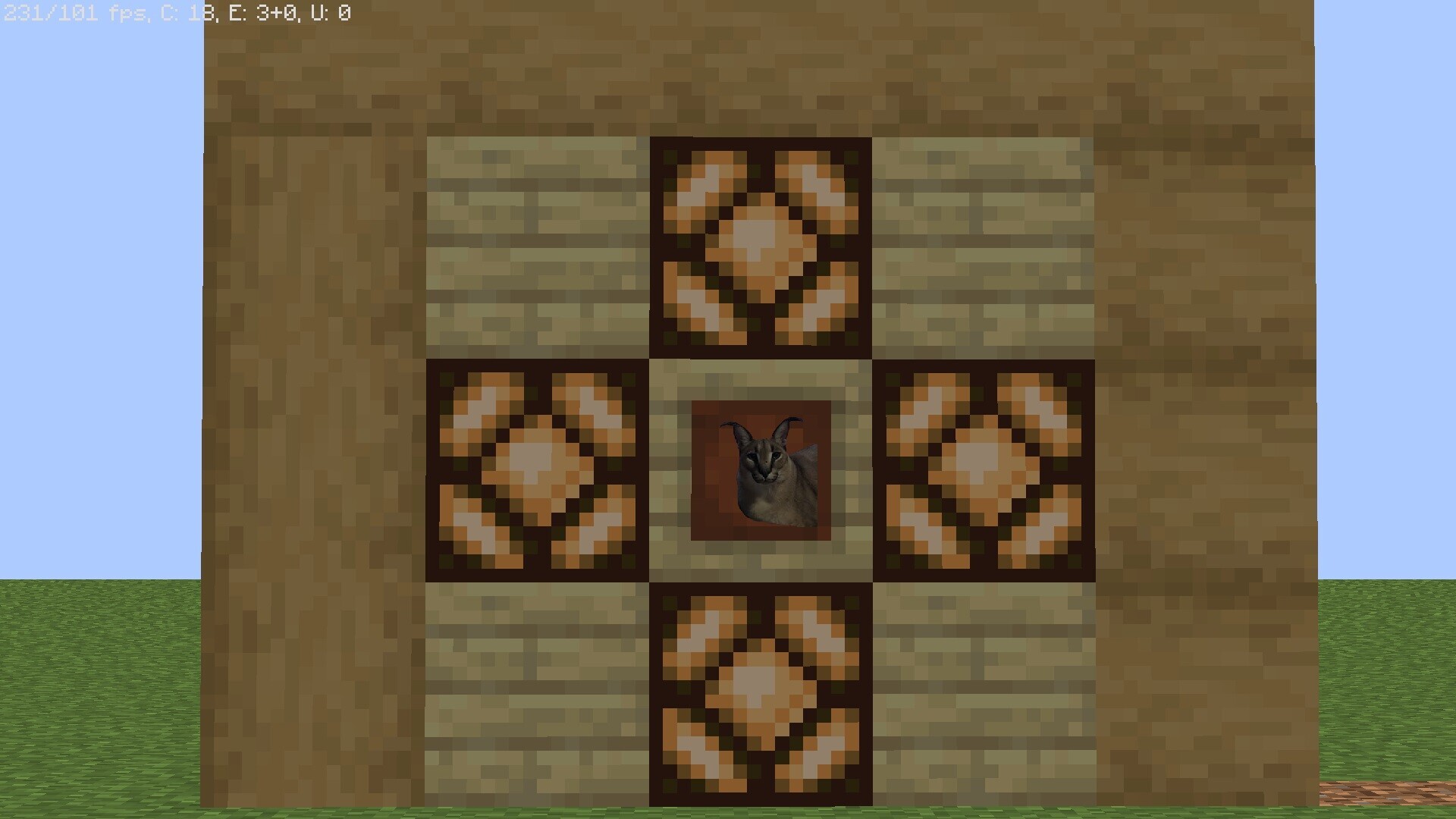 Floppa Totem of undying Minecraft Texture Pack