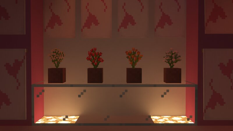 Bouquets of flowers Minecraft Texture Pack