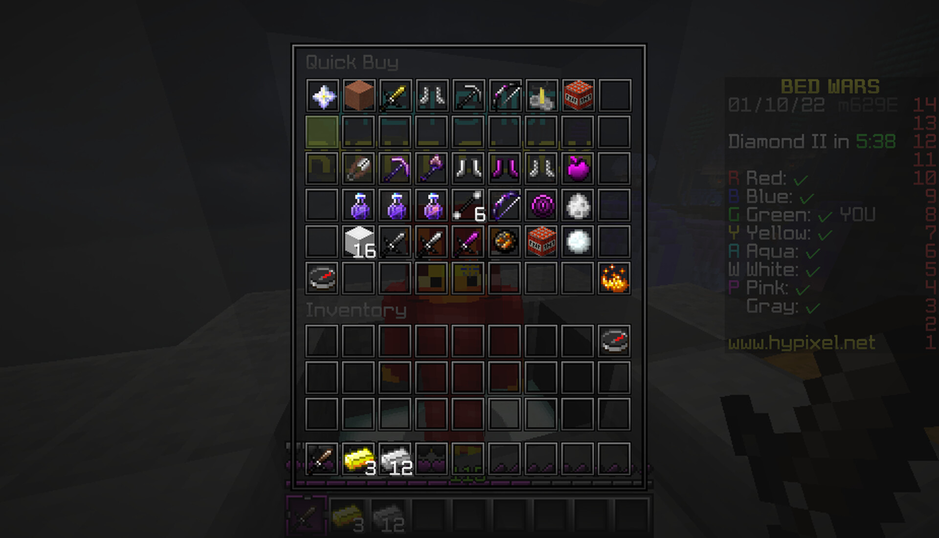 Ambience [16x] Bedwars PvP Pack Minecraft Texture Pack