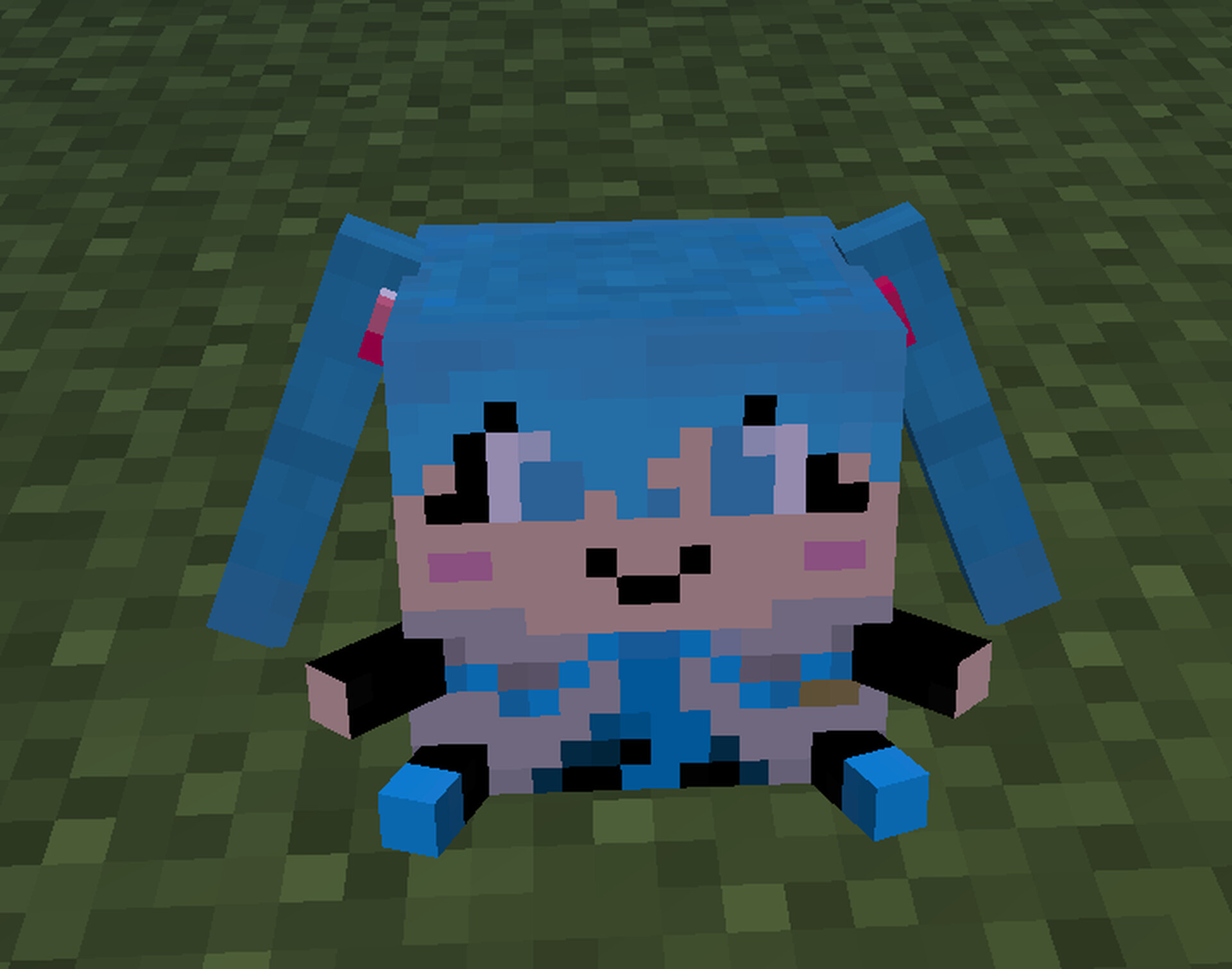 Hatsune Micube Minecraft Texture Pack