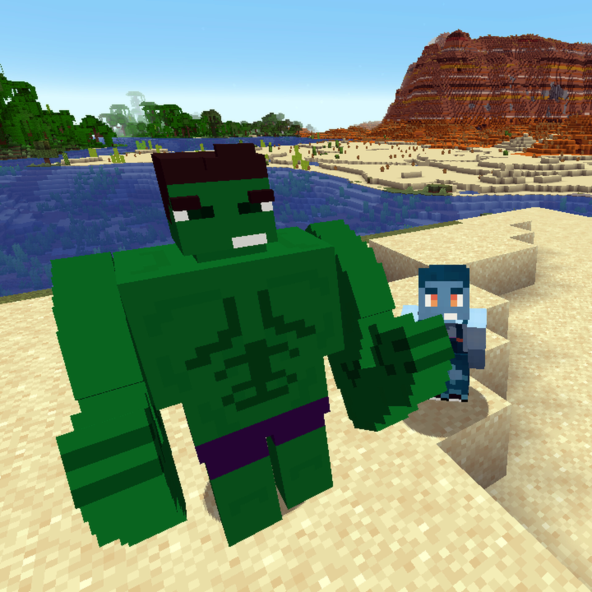 Hulk Golems Minecraft Texture Pack
